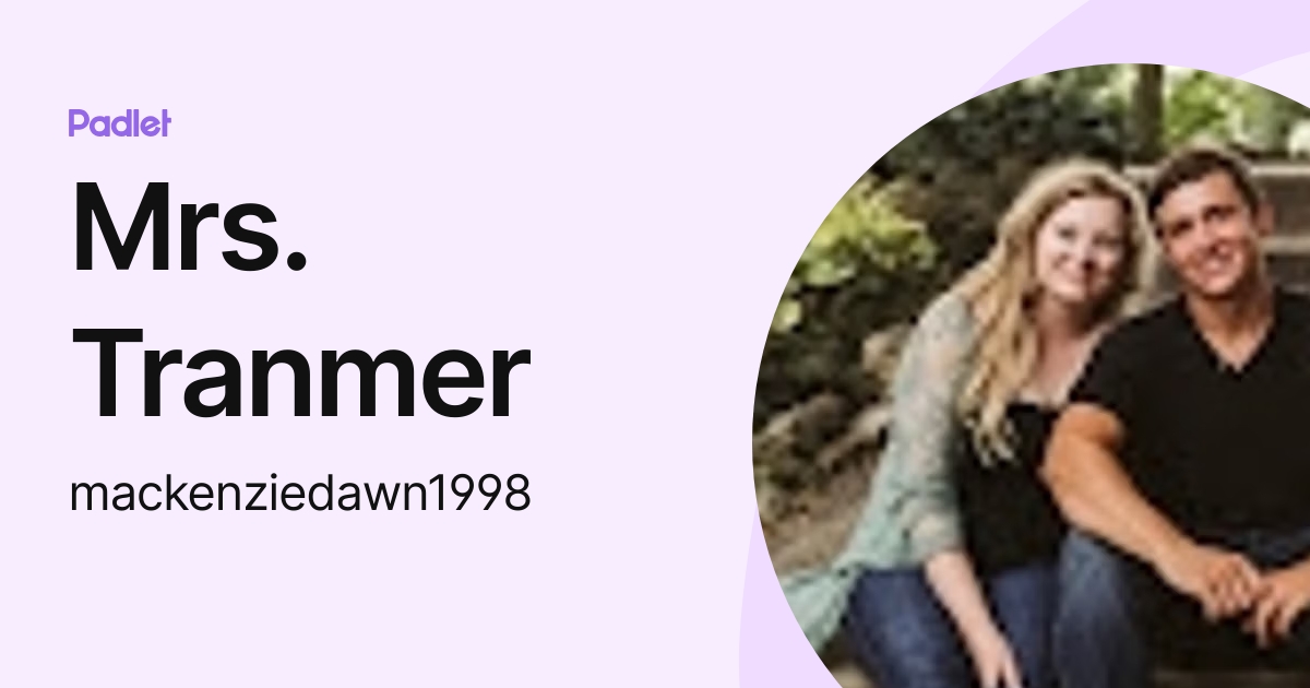 Mackenzie Tate (mackenziedawn1998) profile | Padlet