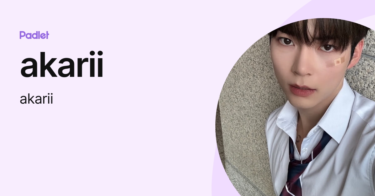 akarii (akarii) profile | Padlet