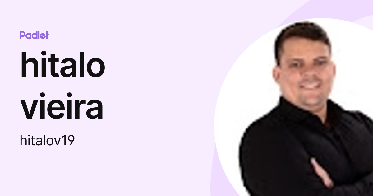 hitalo vieira (hitalov19) profile | Padlet