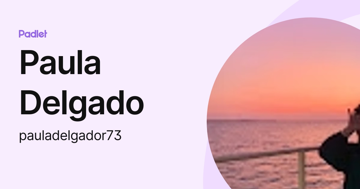 Paula Delgado (pauladelgador73) profile | Padlet