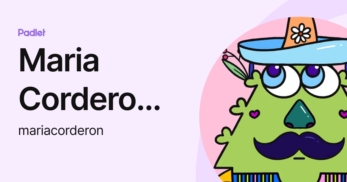 Maria Cordero Naranjo (mariacorderon) profile | Padlet