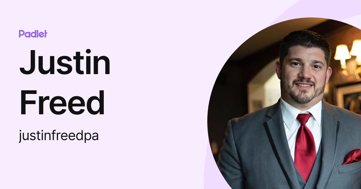Justin Freed (justinfreedpa) profile | Padlet