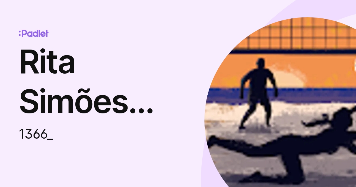 Rita Simões Saldanha Soares (7c) (1366 ) Profile | Padlet