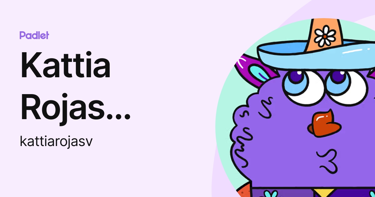 Kattia Rojas Villalobos (kattiarojasv) profile | Padlet