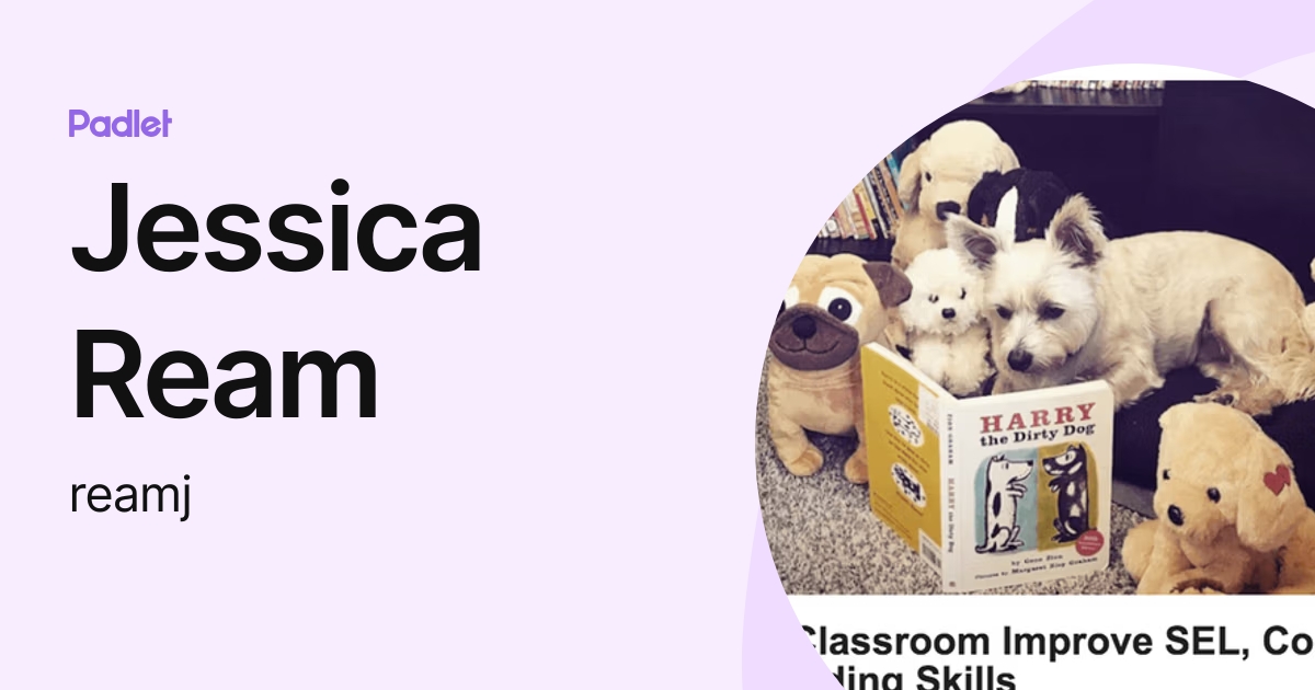Jessica Ream (reamj) profile | Padlet