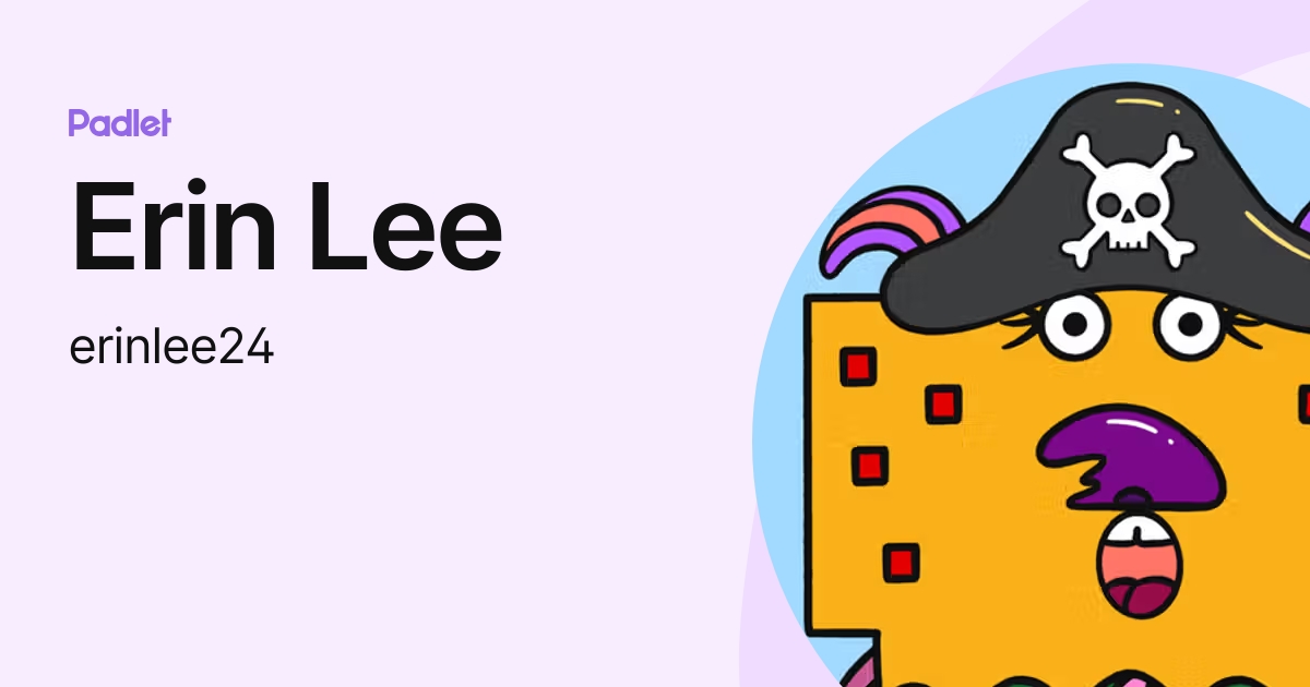 Erin Lee (erinlee24) profile | Padlet
