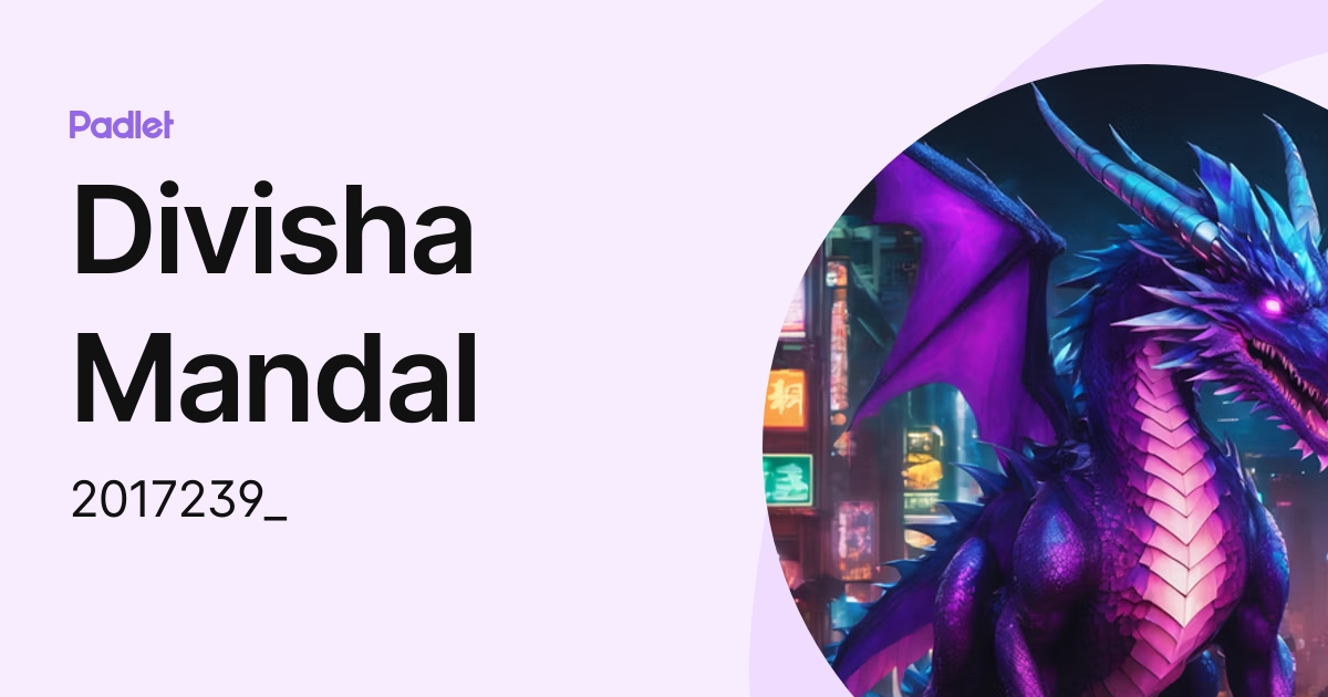 Lilith_the_killer (2017239_) profile | Padlet