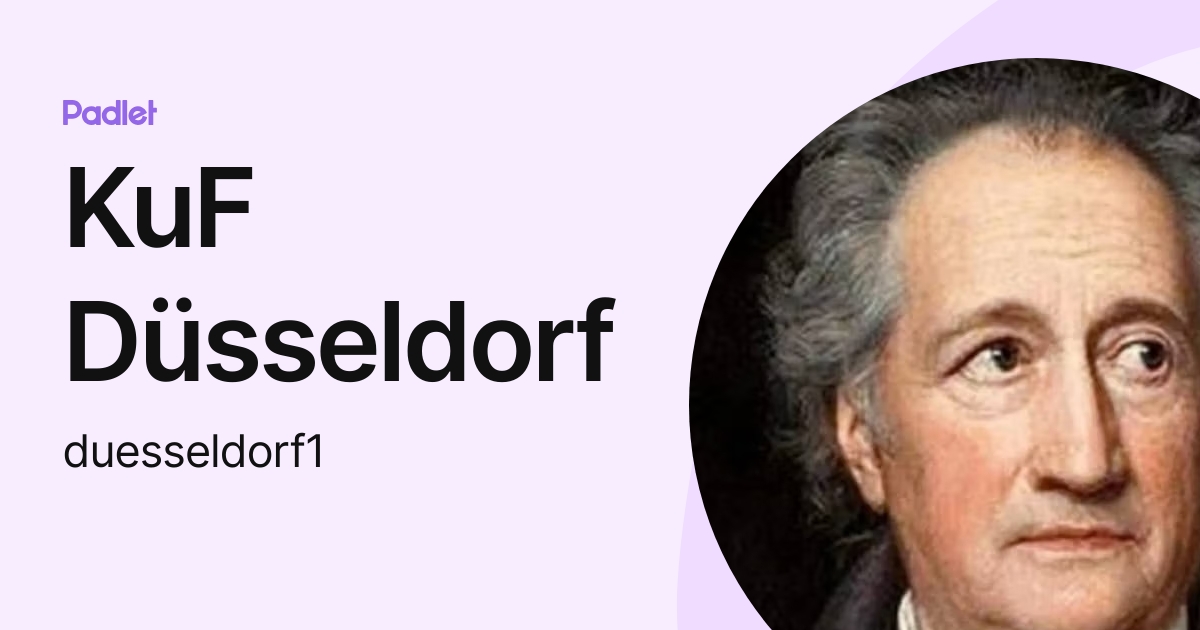 KuF Düsseldorf (duesseldorf1) profile | Padlet