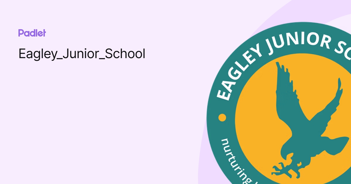Eagley_Junior_School profile | Padlet