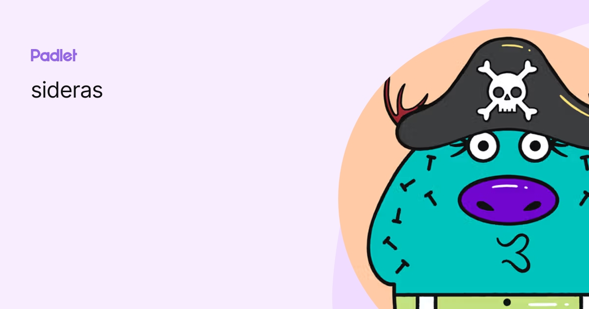 sideras profile | Padlet