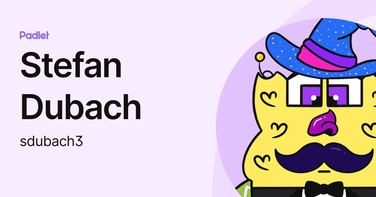 Stefan Dubach (sdubach3) profile | Padlet