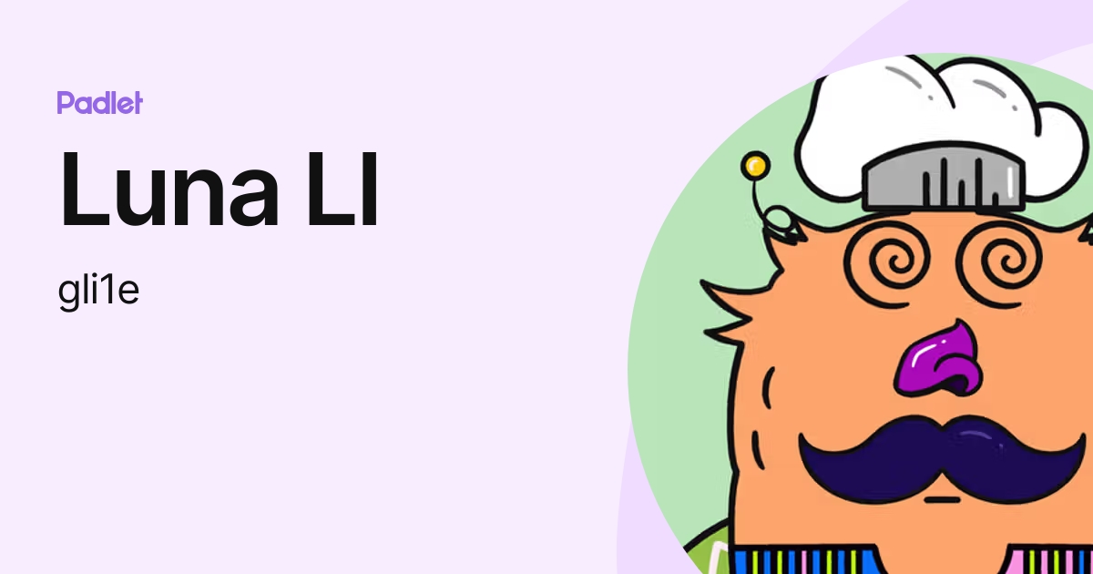 Luna LI (gli1e) profile | Padlet