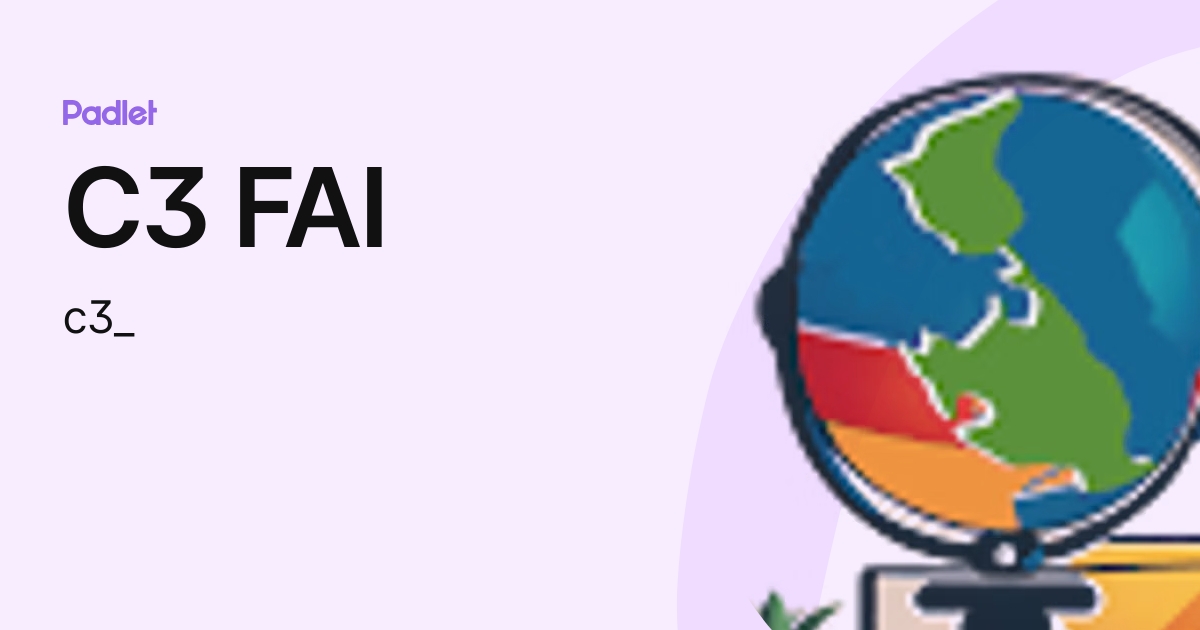 C3 FAI (c3_) profile | Padlet