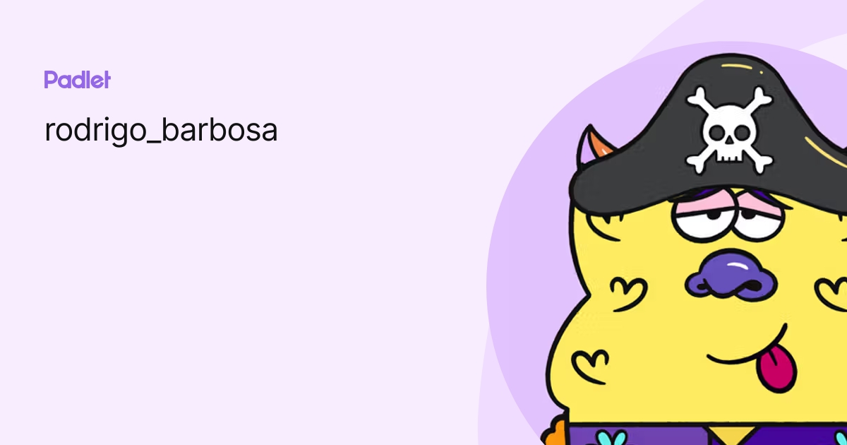 rodrigo_barbosa profile | Padlet