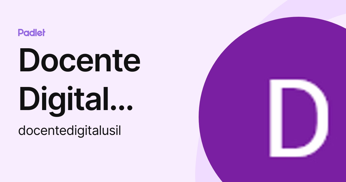Docente Digital USIL (docentedigitalusil) profile | Padlet