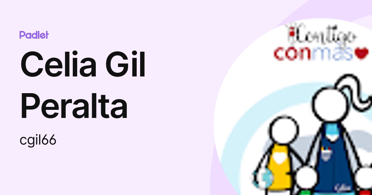 Celia Gil Peralta (cgil66) profile | Padlet