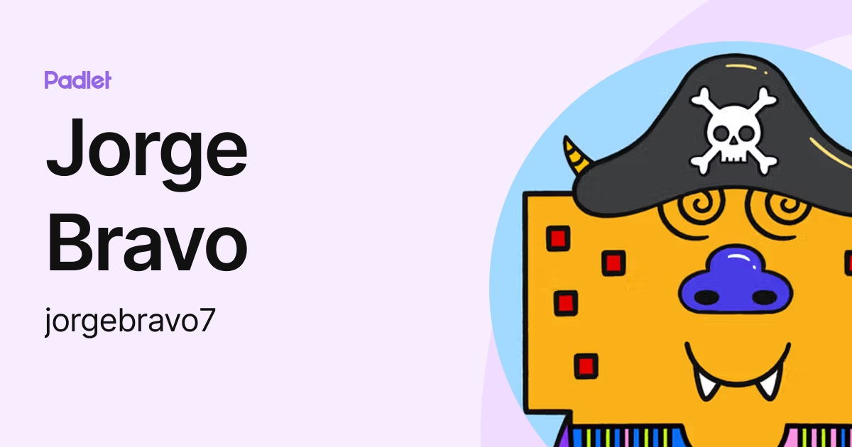 Jorge Bravo (jorgebravo7) profile | Padlet