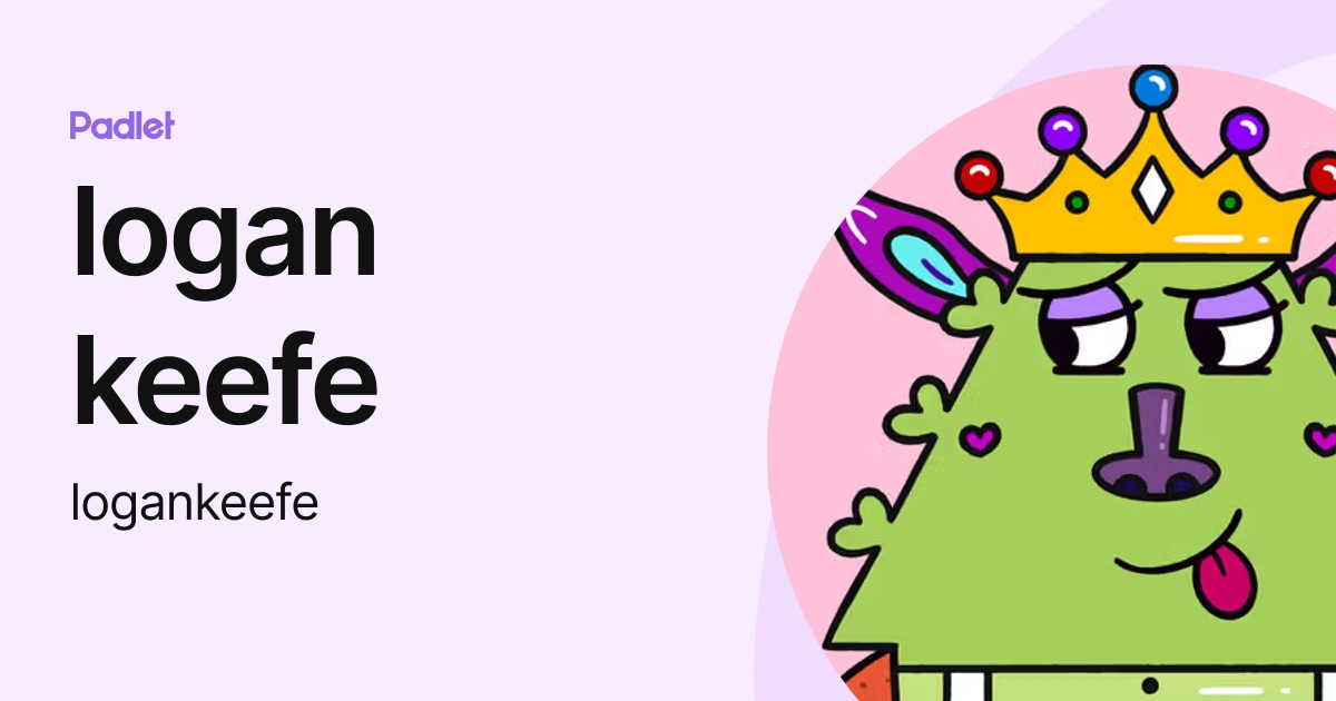 logan keefe (logankeefe) profile | Padlet