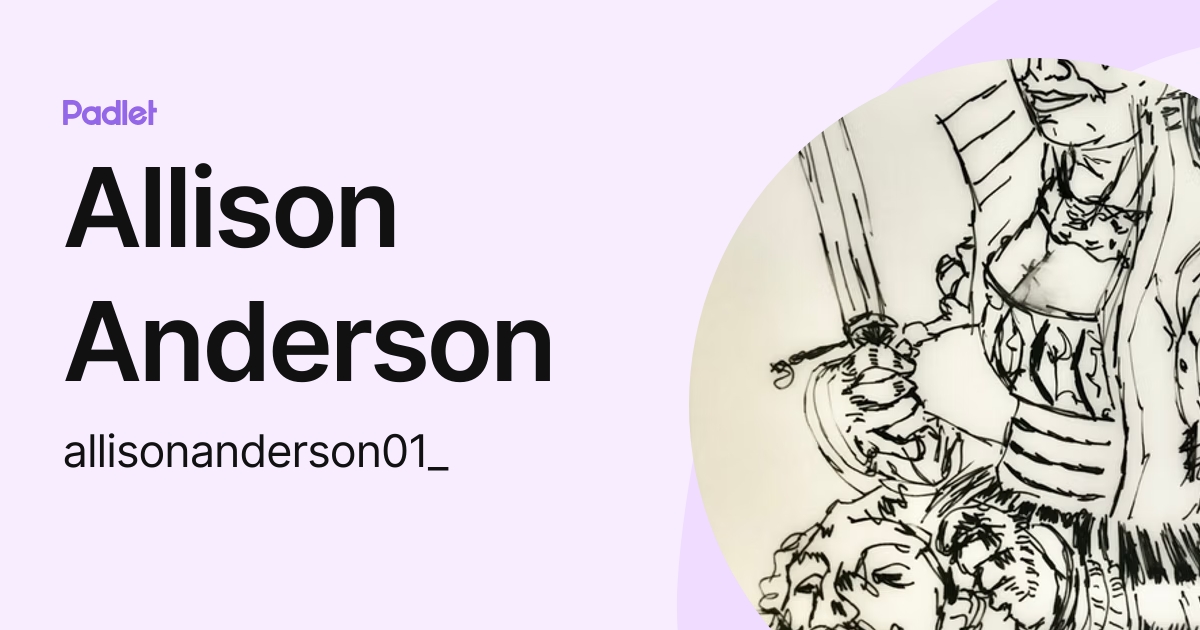 Allison Anderson (allisonanderson01_) profile | Padlet