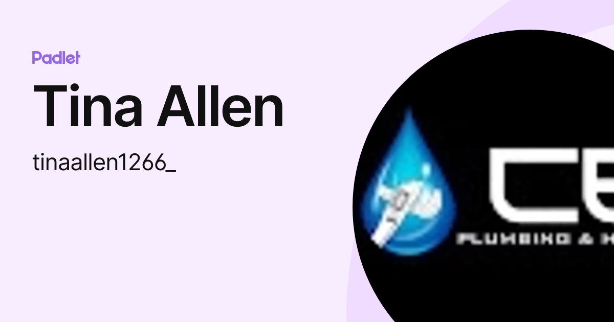 Tina Allen (tinaallen1266_) profile | Padlet