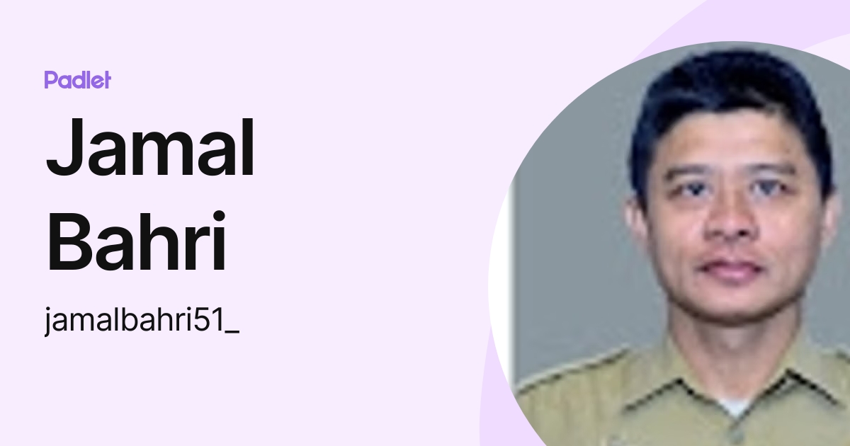 Jamal Bahri (jamalbahri51_) profile | Padlet
