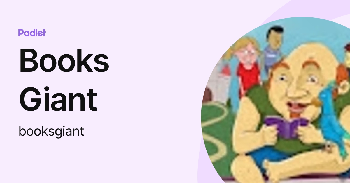 Books Giant (booksgiant) profile | Padlet