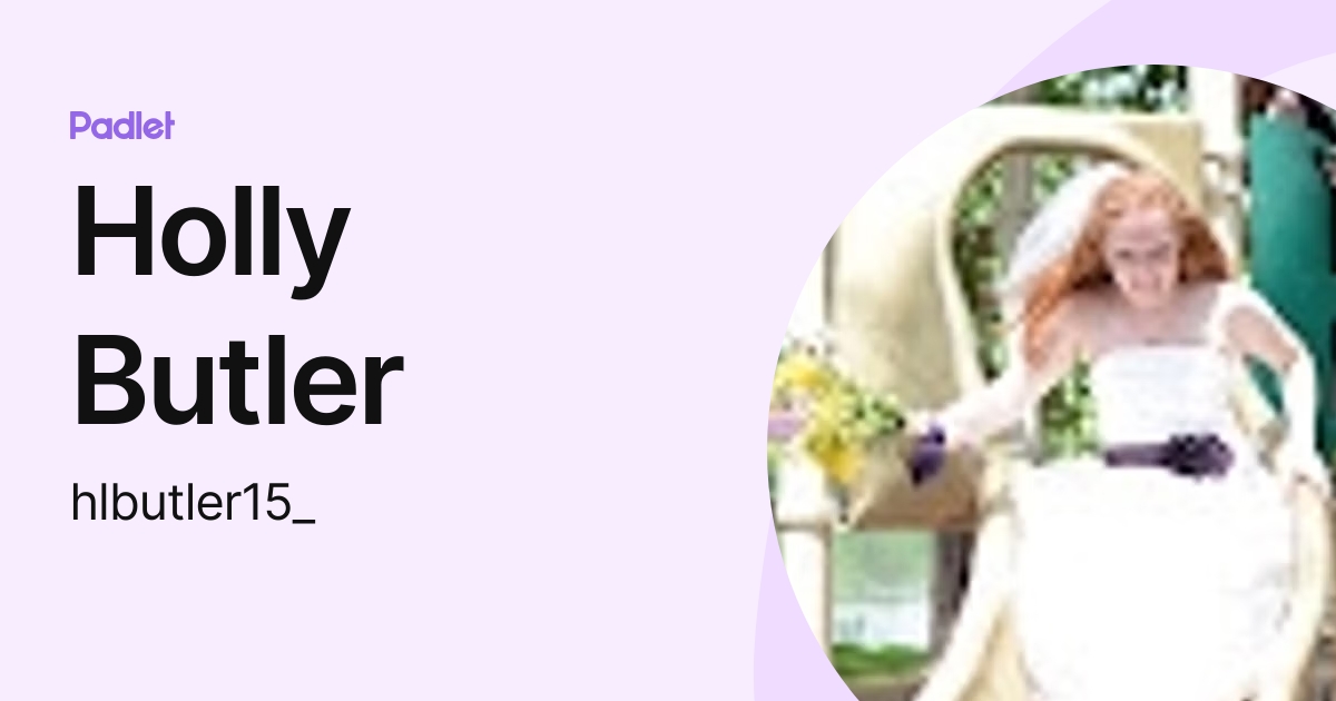 Holly Butler (hlbutler15_) profile | Padlet