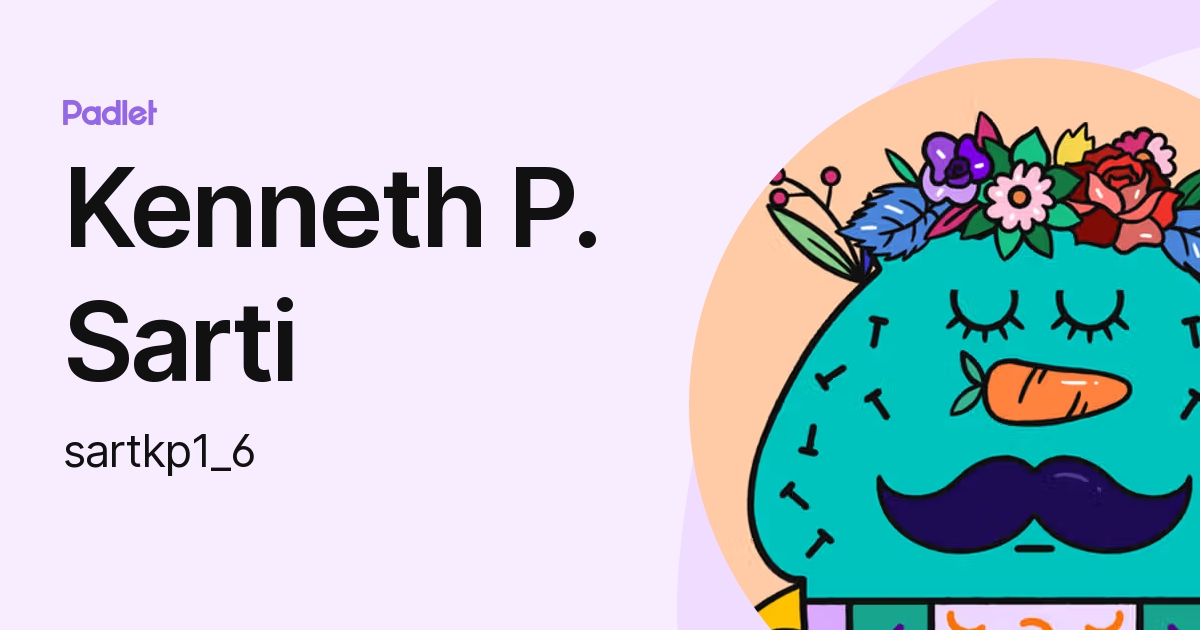Kenneth P. Sarti (sartkp) profile | Padlet