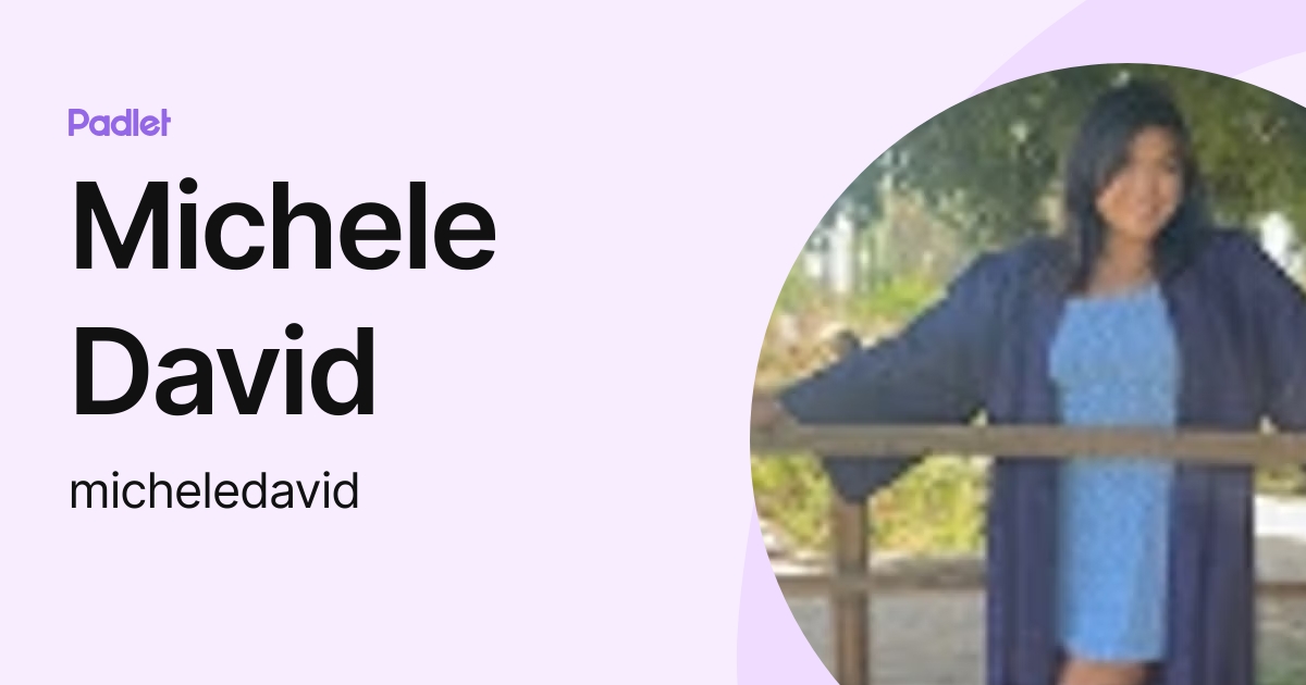Michele David (micheledavid) profile | Padlet