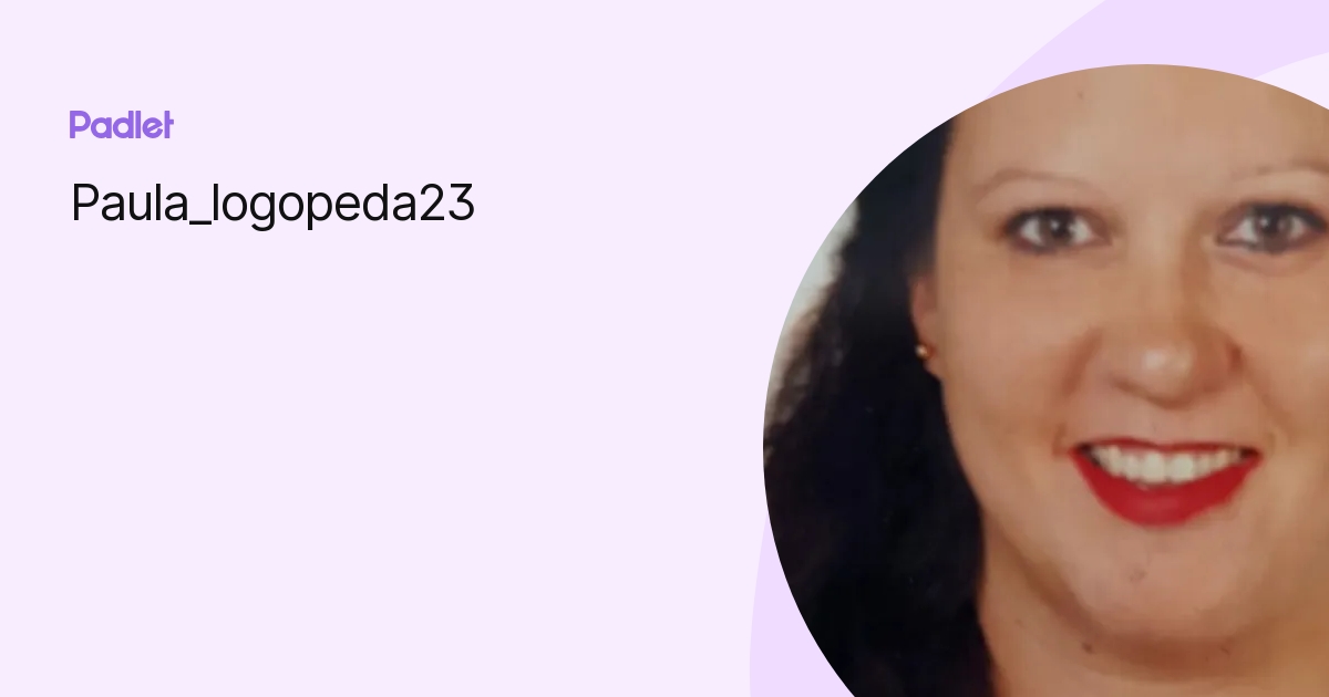 Paula_logopeda23 profile | Padlet