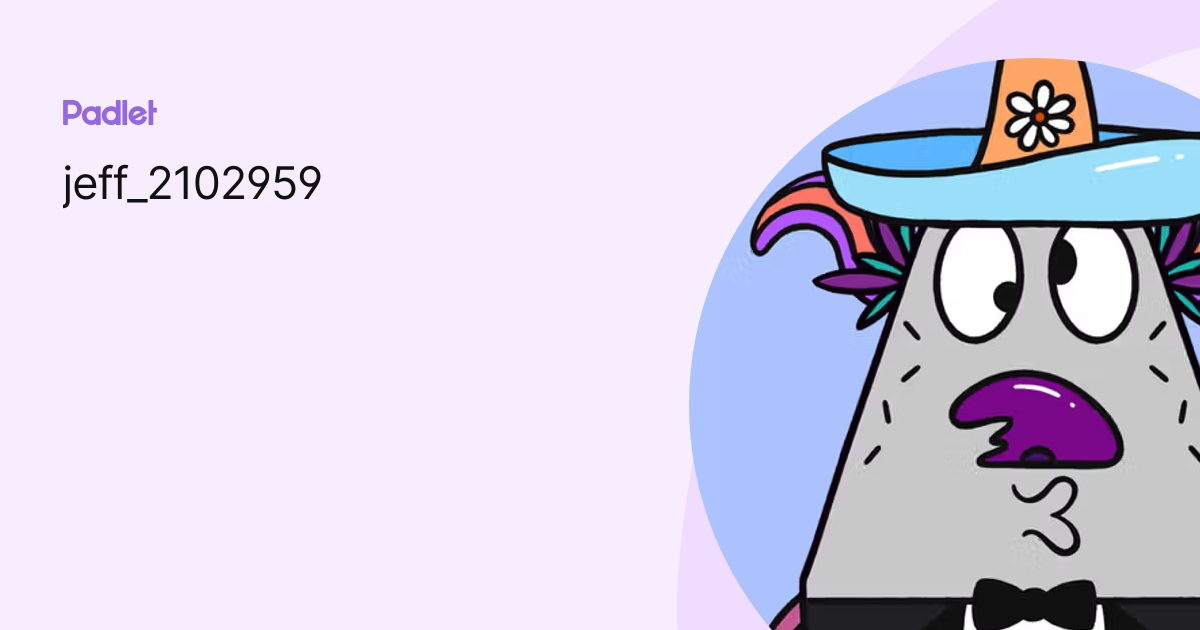 Jeff 2102959 Profile Padlet