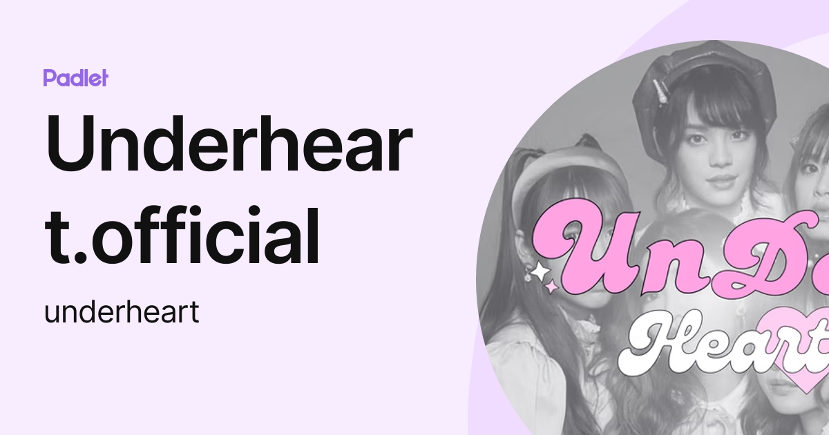 Underheart.official (underheart) profile | Padlet
