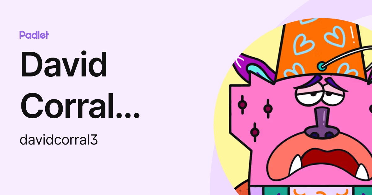 David Corral Brandariz (davidcorral3) profile | Padlet