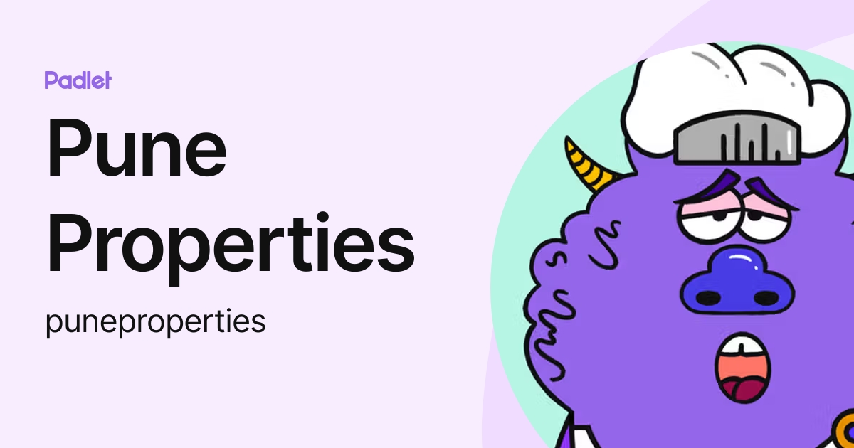 Pune Properties (puneproperties) profile | Padlet