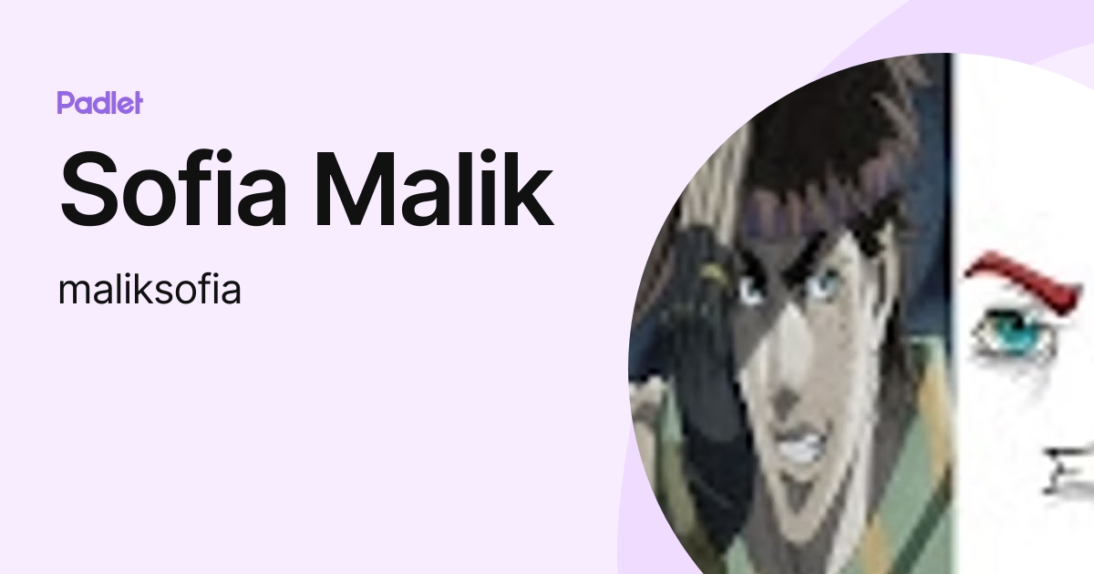 Sofia Malik (maliksofia) profile | Padlet