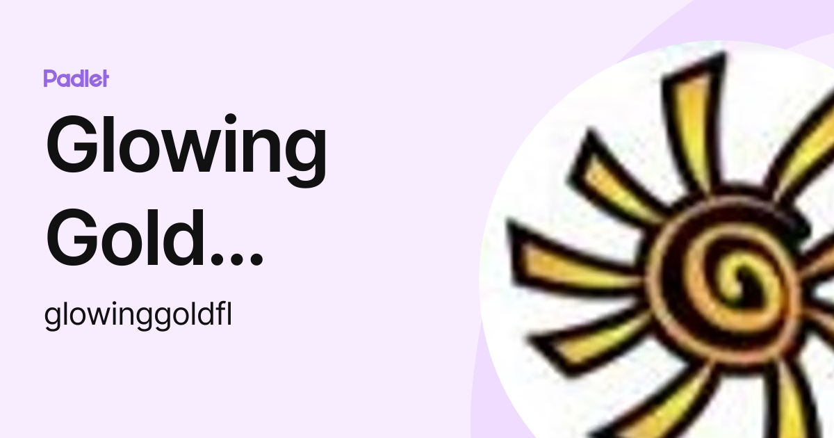 Glowing Gold Tanning Spa (glowinggoldfl) profile | Padlet