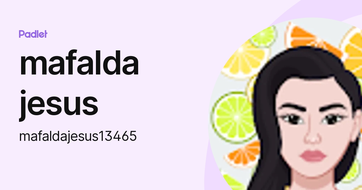 mafalda jesus (mafaldajesus13465) profile | Padlet