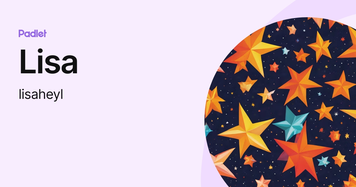 Lisa (lisaheyl) profile | Padlet