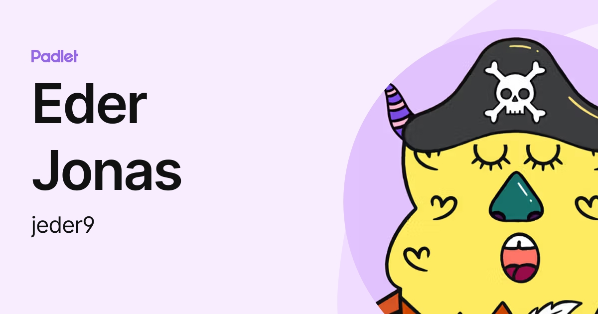 Eder Jonas (jeder9) profile | Padlet