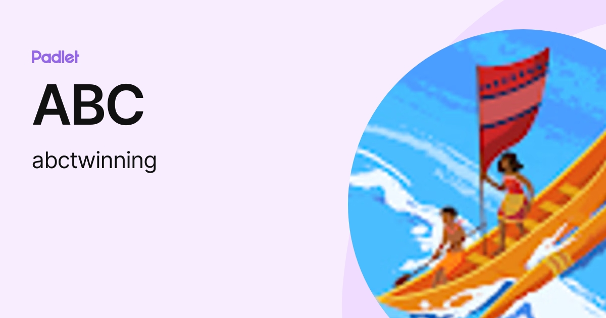 ABC (abctwinning) profile | Padlet