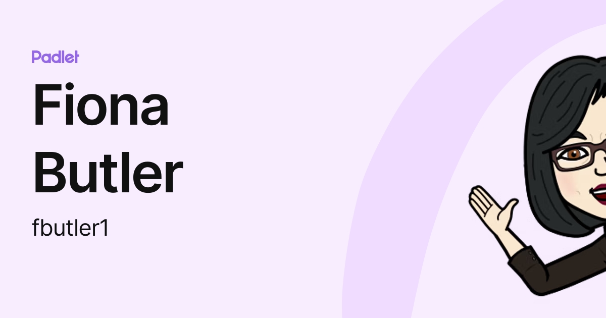 Fiona Butler (fbutler1) profile | Padlet