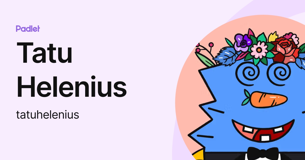 Tatu Helenius (tatuhelenius) profile | Padlet