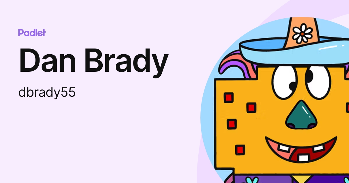 Dan Brady (dbrady55) profile | Padlet