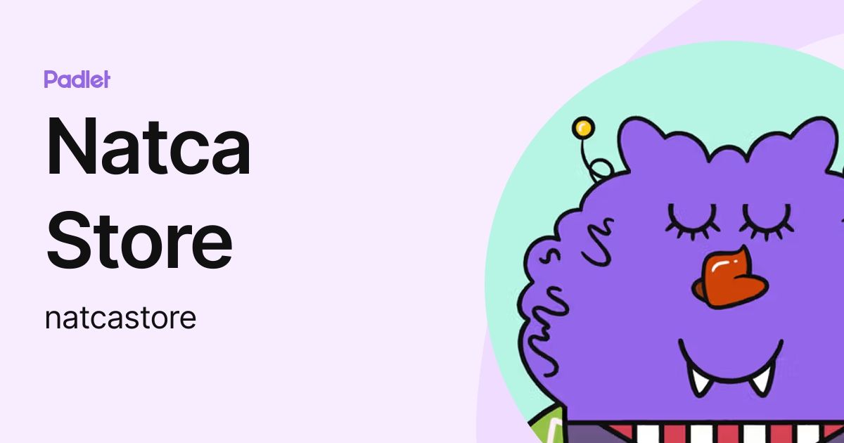 Natca Store (natcastore) profile | Padlet
