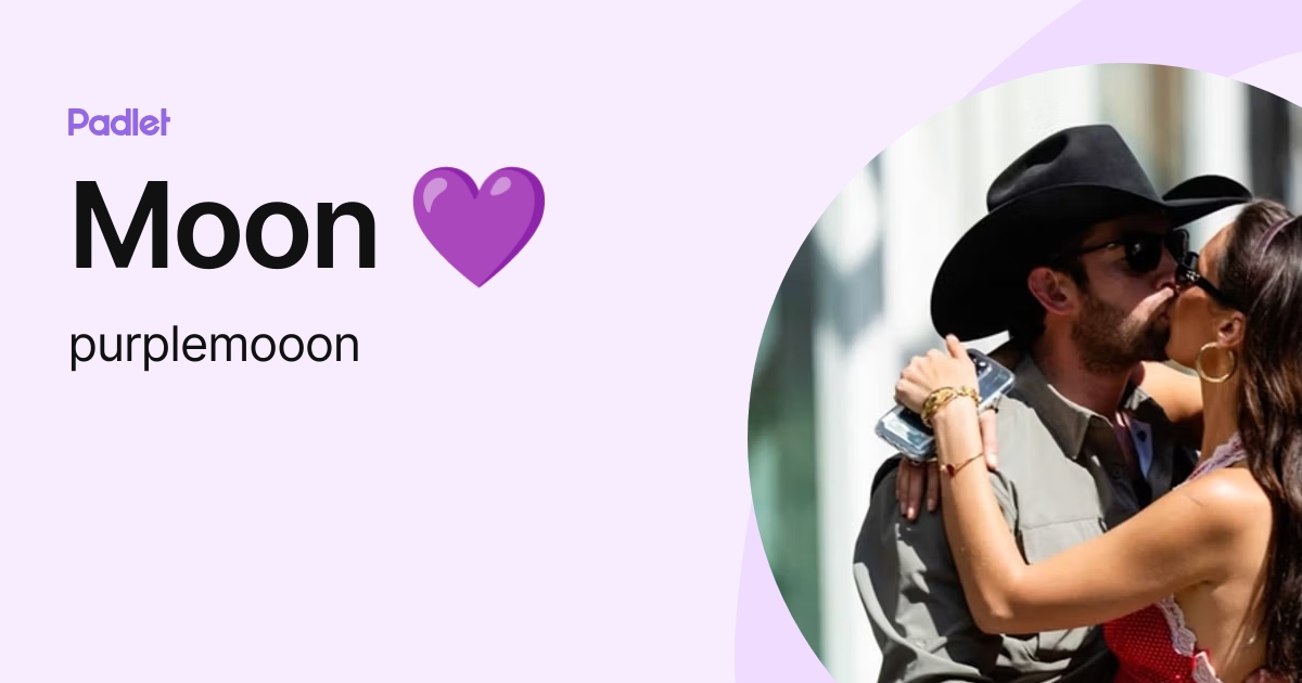 Moon 💜 (purplemooon) profile | Padlet