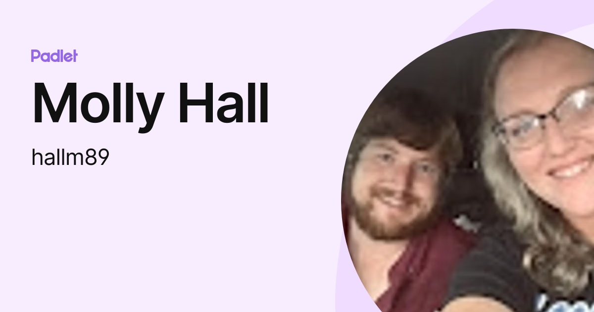 Molly Hall (hallm89) profile | Padlet