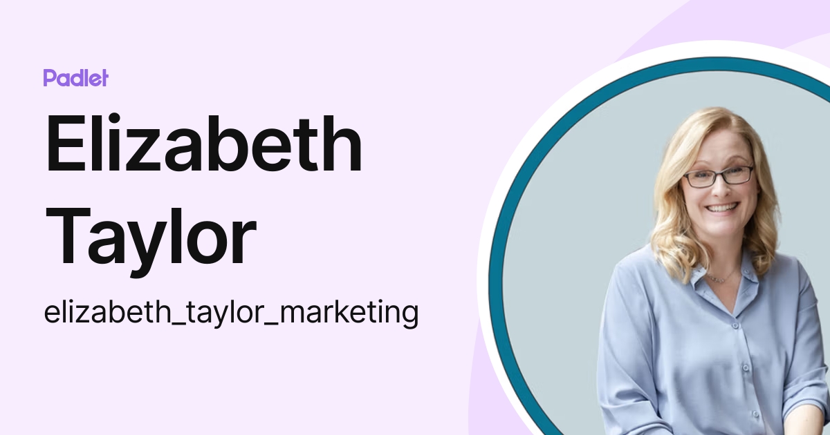 Elizabeth Taylor (elizabeth_taylor_training) profile | Padlet