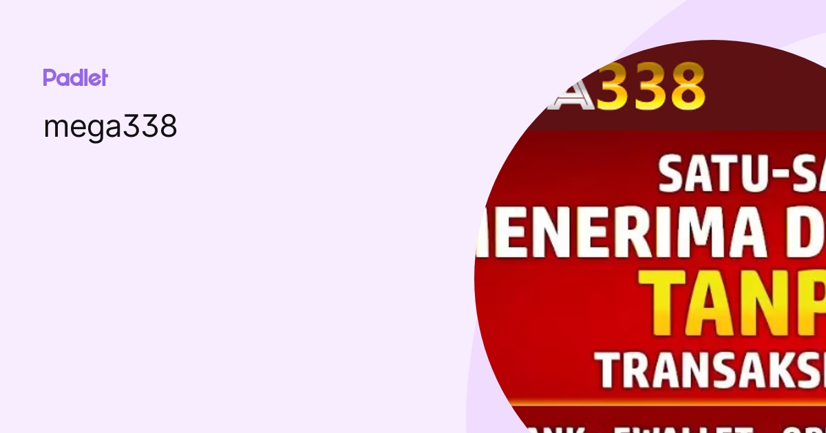 mega338 profile | Padlet