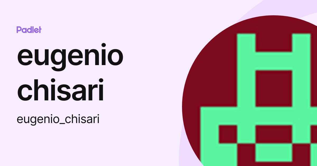 eugenio chisari (eugenio_chisari) profile | Padlet