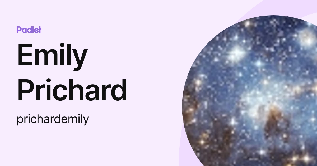 Emily Prichard (prichardemily) profile | Padlet
